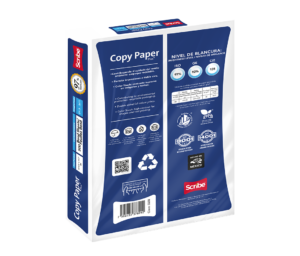 Papel bond Copy Paper Plus® tamaño A4 color blanco 500 hojas - Scribe