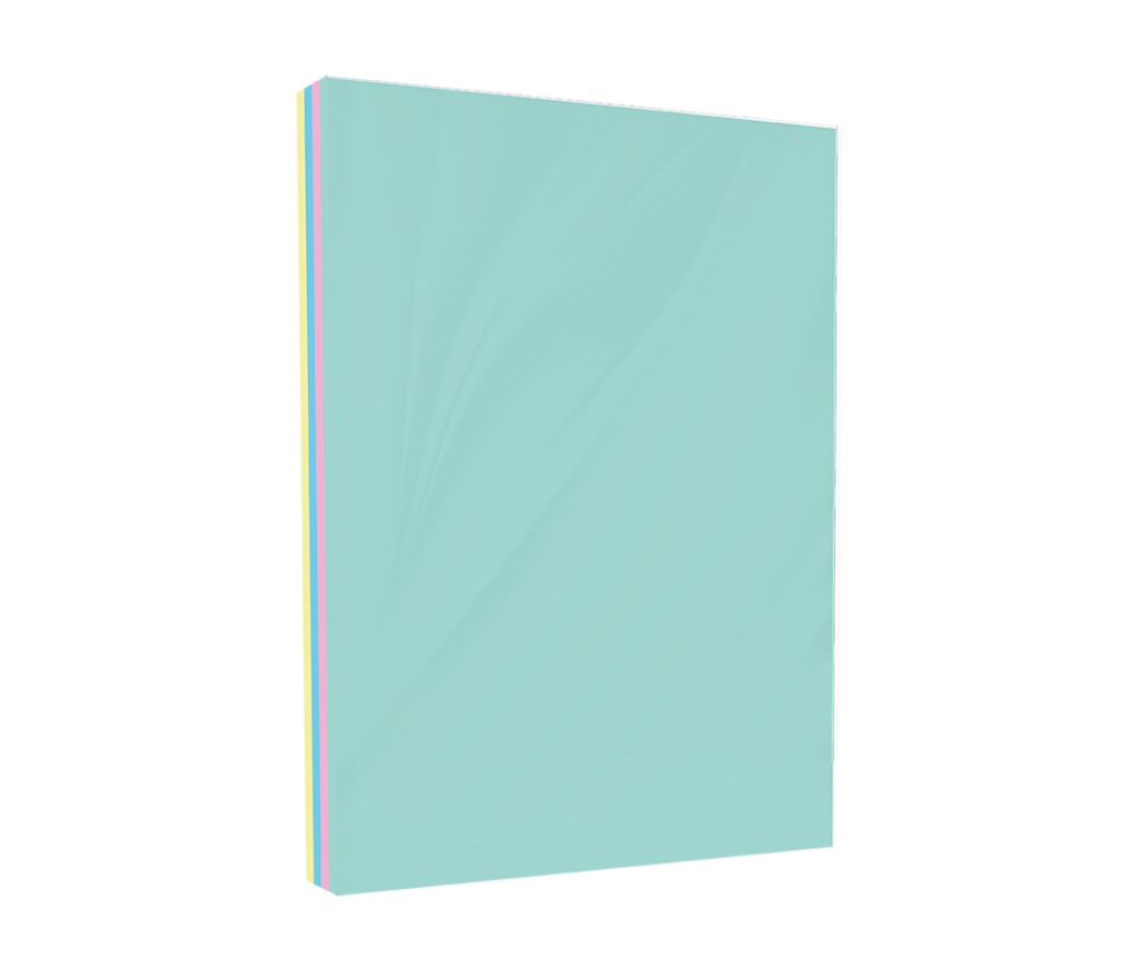Papel bond Tone Color ® tamaño carta color mixto 100 hojas - Scribe