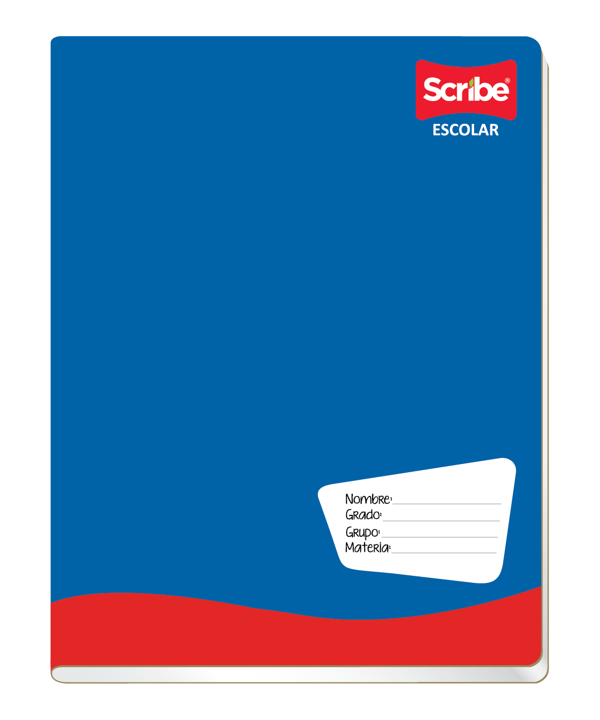 Cuaderno blanco Escolar francés engrapado 100 hojas | Scribe
