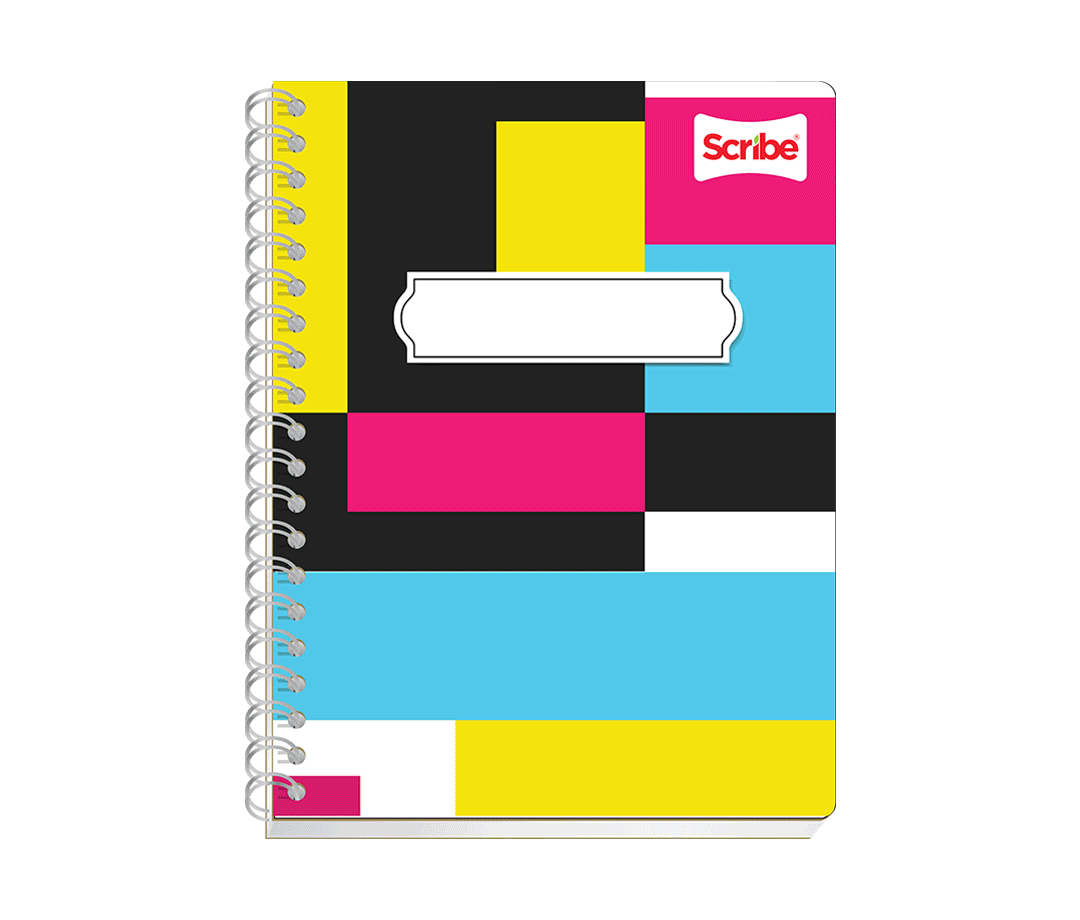 Cuaderno mixto Scribe® personalizable profesional espiral doble 100 ...